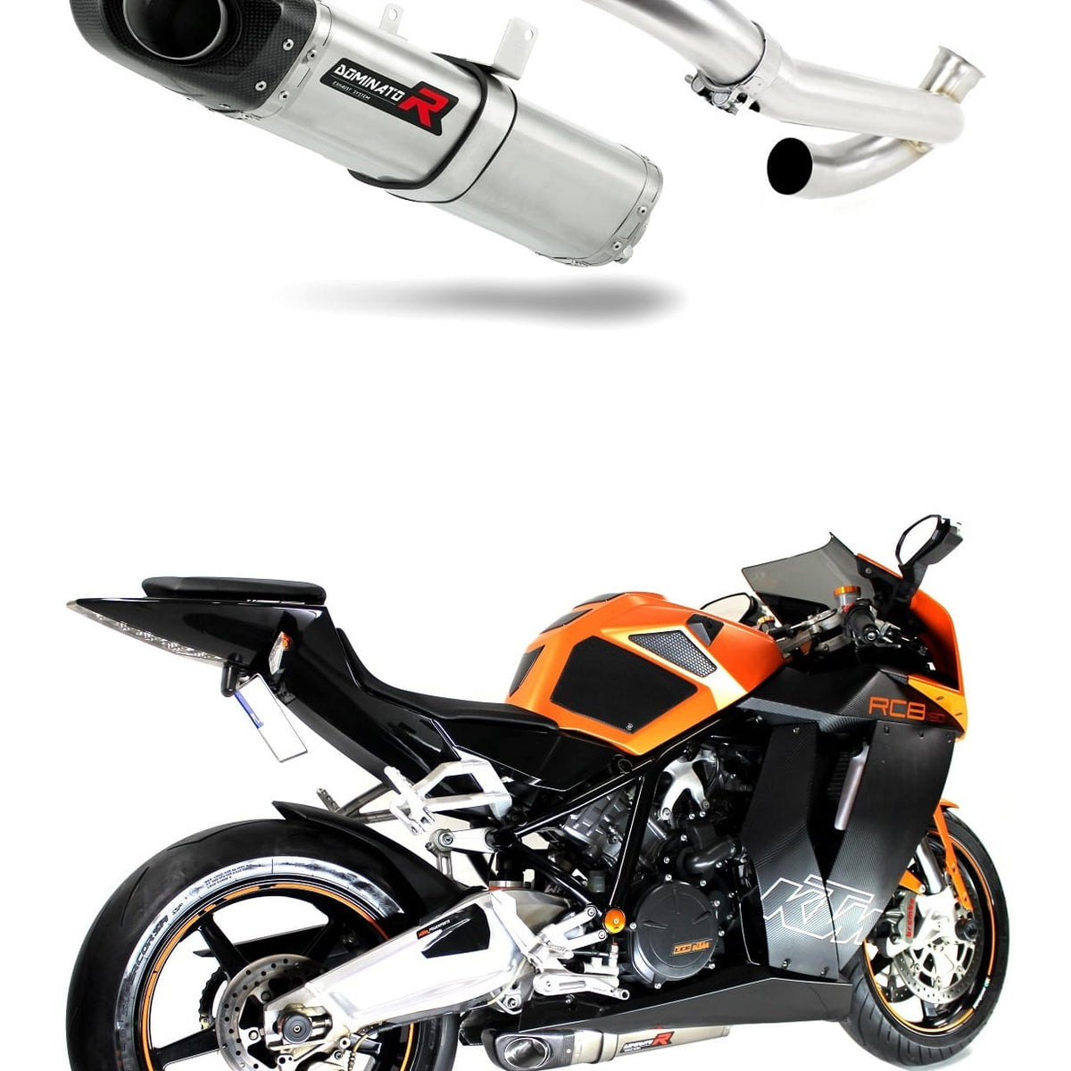 Dominator HP4 Slip-On for KTM 1190 RC8 HP4 + medium 1190 – msliders