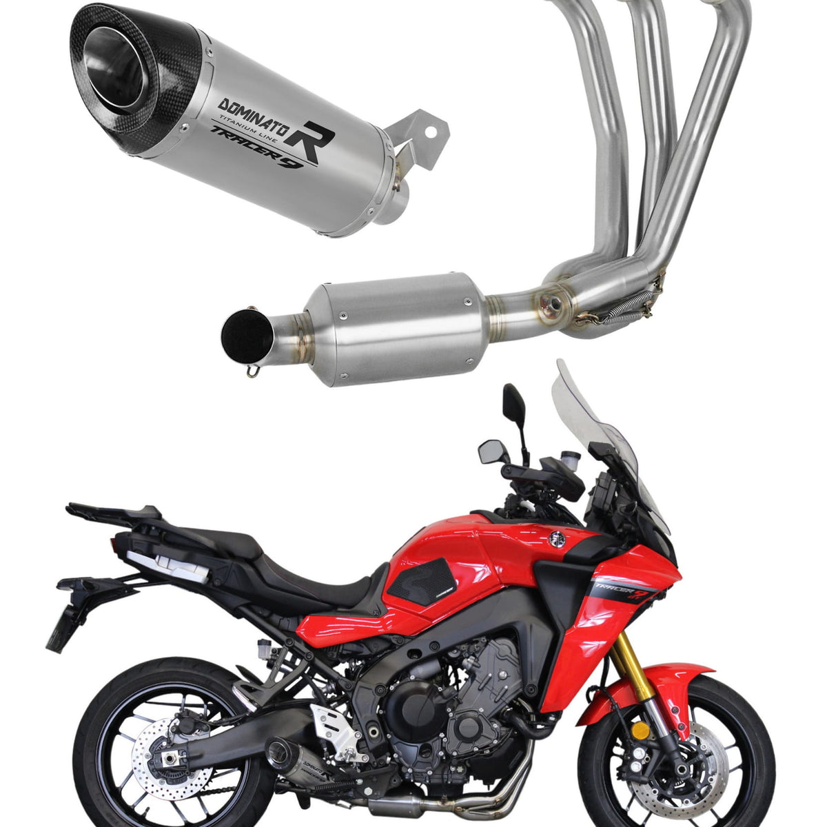 Dominator HP8 Full System for Yamaha Tracer 9 / GT 2021-2024 – msliders