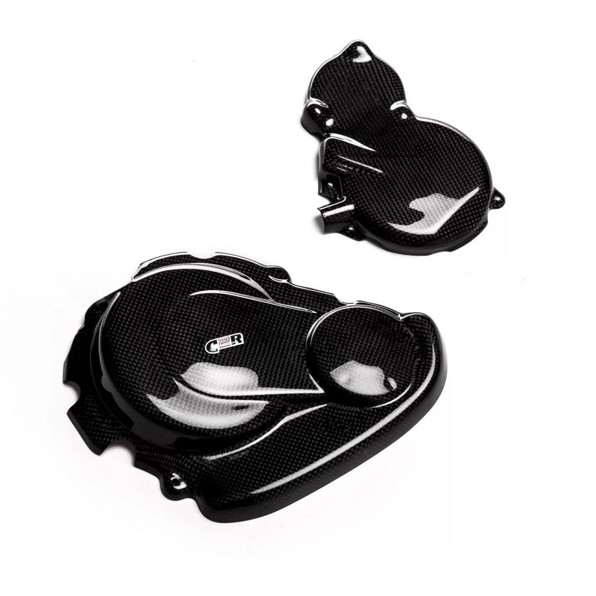 SUZUKI GSX-R 600-750 2008-2024 Carbon Fiber Engine Covers (2-pieces ...